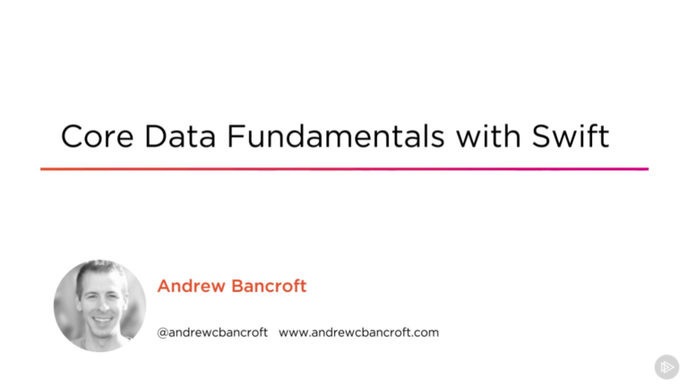 Core Data Fundamentals With Swift